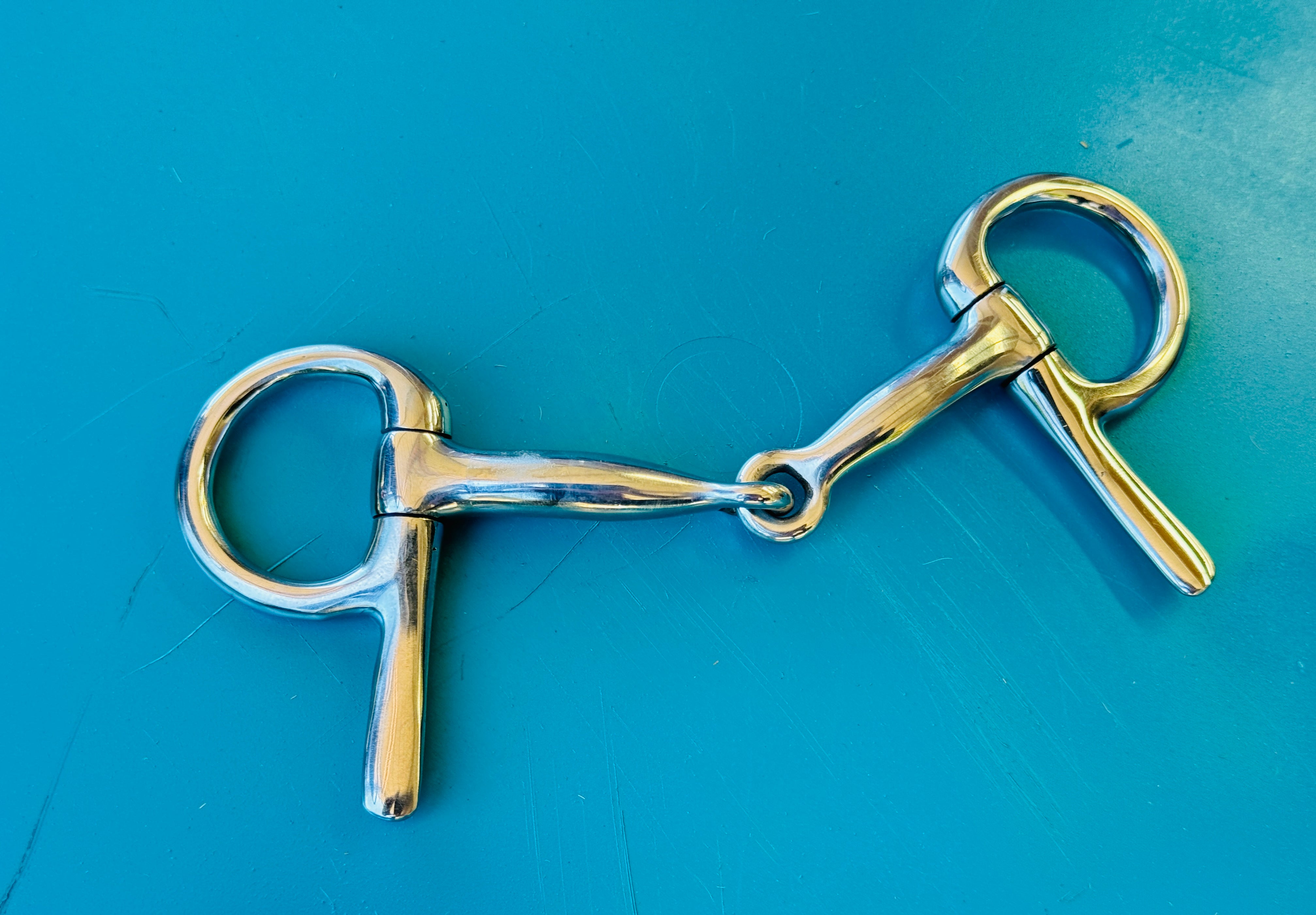 Miniature Horse Bit - Half Spoon Single Eggbutt 3.5"