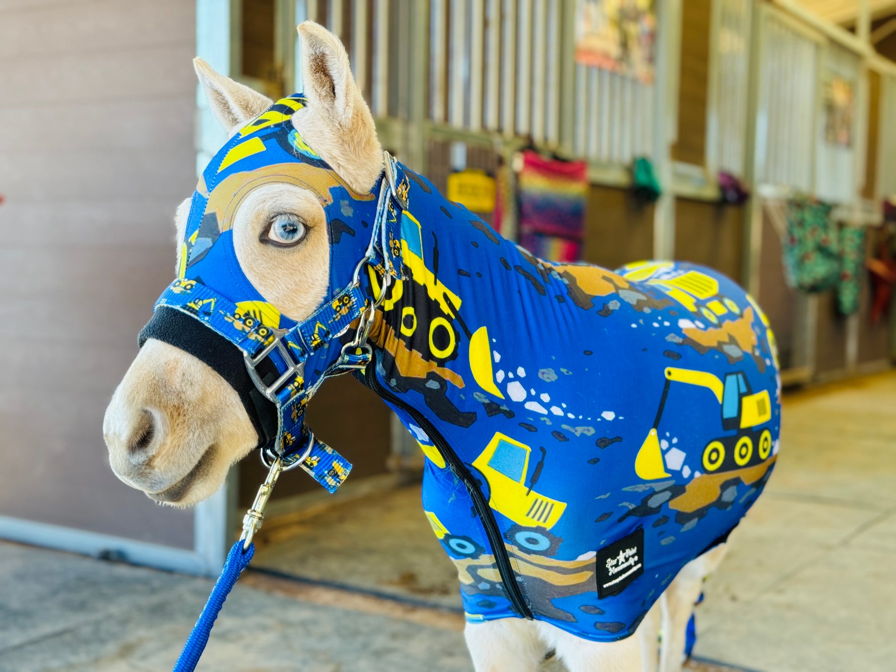 Miniature Horse-Pony Printed Lycra Body Suit