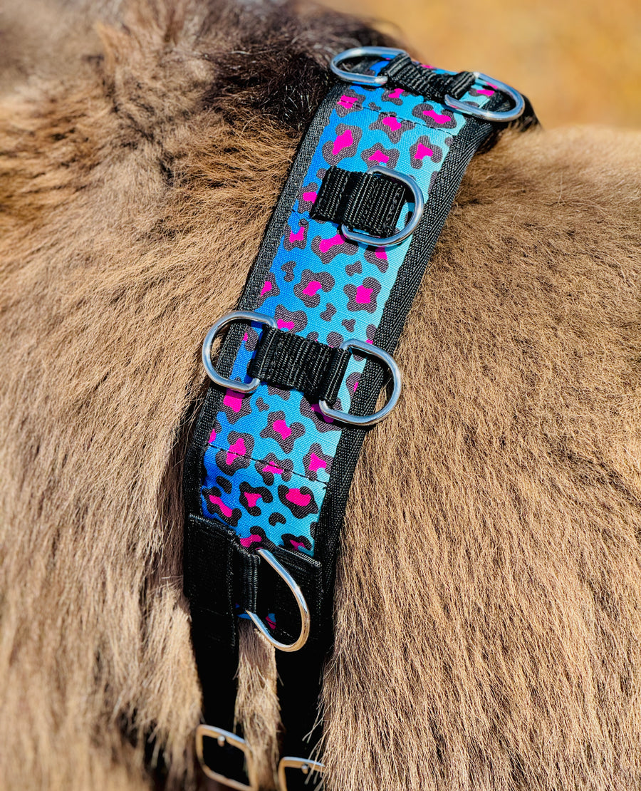 Miniature Horse-Pony Ground Driving Surcingle/Reins Set